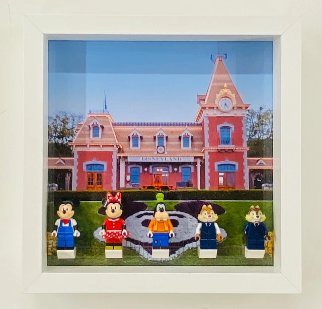 DISPLAY CASE FRAME for Lego ® Disney train station minifigures 71044 ...