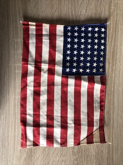 WW2 US ARMY Gi Drapeau Americain Usa 28Cmx19Cm Flag 48 Etoiles Materiel ...