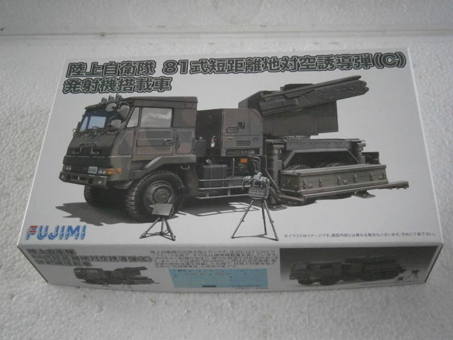 MAQUETTE CAMION JGSDF Type 81 Missile Sol-Air Fujimi 1/72 EUR 28,50 ...