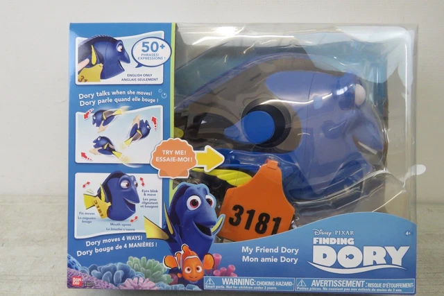 DISNEY PIXAR FINDING Dory My Friend Dory 50+ Phrases Animated Toy x2 ...