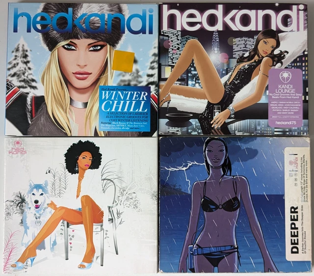 HED KANDI - Winter Chill, Kandi lounge, Nu Cool, Deeper 4x Albums £12.00 - PicClick UK