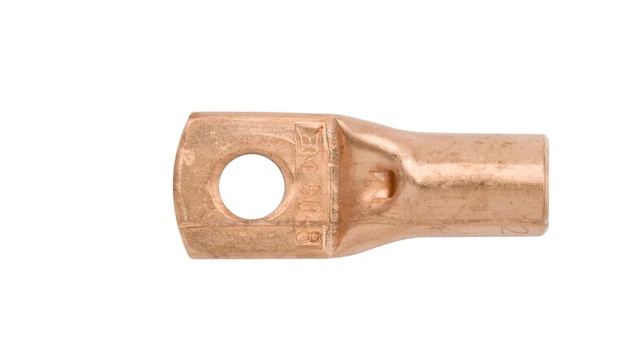 PIPE EYELET FITTING 50/M8, untinned copper KN50F8 /T2AU EUR 7,74 ...