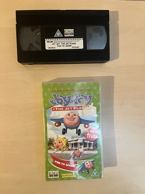 JAY JAY THE Jet Plane Fun To Learn (VHS, 2003) Children's Film £5.00 ...