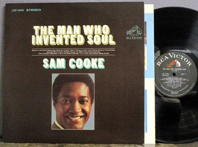 SAM COOKE THE Man Who Invented Soul LSP-3991 stéréo originale presque ...