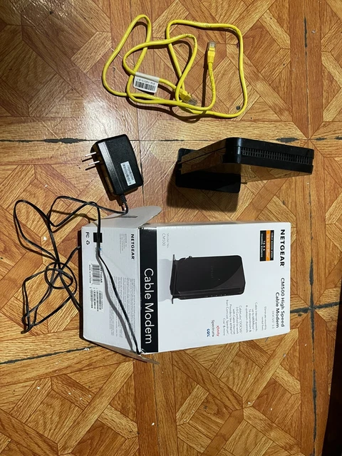 NETGEAR CM500-1AZNAS 16X4 DOCSIS 3.0 Cable Modem Max Download Speeds of ...