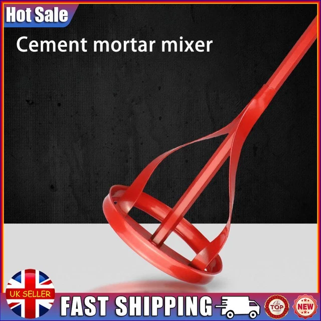 HEXAGON SHAFT HANDHELD Plaster Paint Mixer Attachment Mixing Paddle for ...