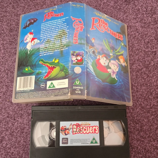 THE RESCUERS (VHS/SH, 1997) £5.91 - PicClick UK