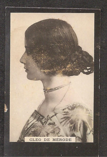 CLEO DE MERODE 1900-1930 Fama de Cuba, Tobacco Card Venezuela *Rare £27 ...