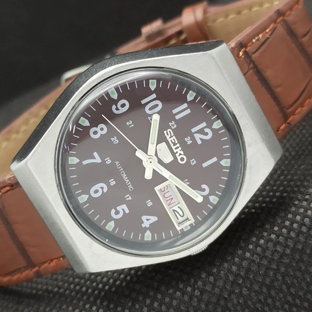 OLD SEIKO 5 AUTOMATIC VINTAGE JAPAN MENS DAY/DATE WATCH a 501m-a264929-9 £26.99 - PicClick UK