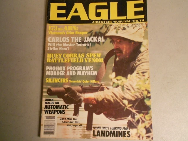 EAGLE MAGAZINE OCTOBER 1981 Carlos the Jackal Israeli Airborne £11.77 ...