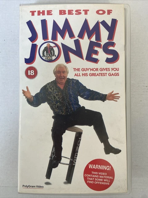 JIMMY JONES THE Best of VHS Video Tape - BLUE COMEDY With Free Post ...