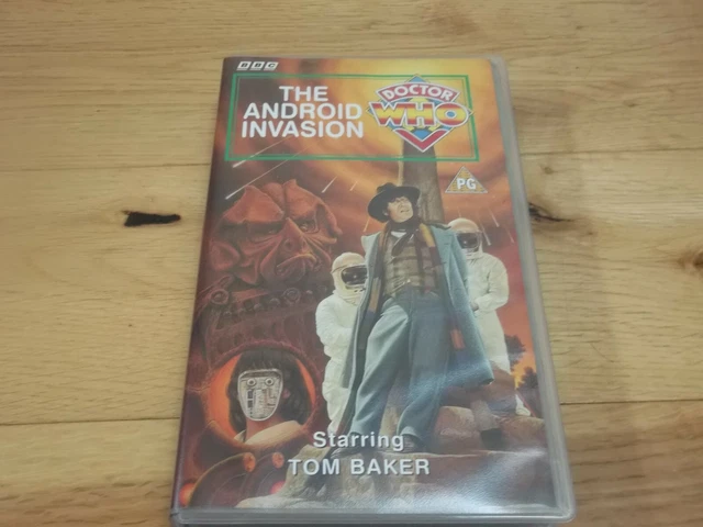 DOCTOR WHO THE Android Invasion BBC VHS Video Tom Baker £1.99 - PicClick UK