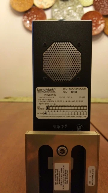 LANDMARK TAWS 8100 Terrain Awareness Warning System Class B P/N 805 ...