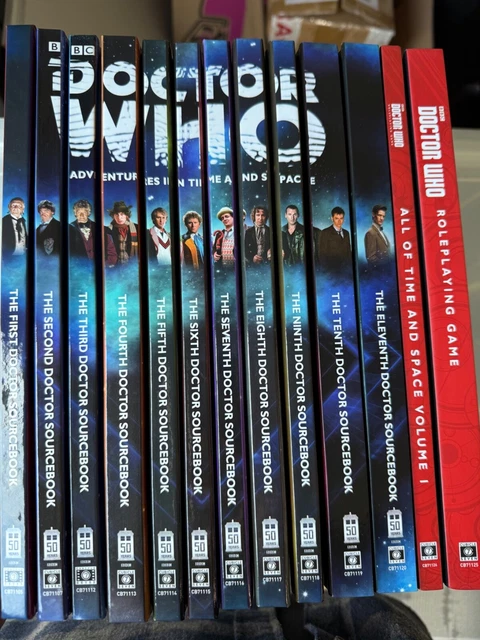 CUBICLE 7 SEVEN Games - Dr Who Role Playing Game 50Th Anniversary £260. ...