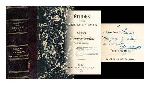 AUGUSTE LOUIS CÉSAR Montagu, Marquis De Études Sociales D'Après La ...