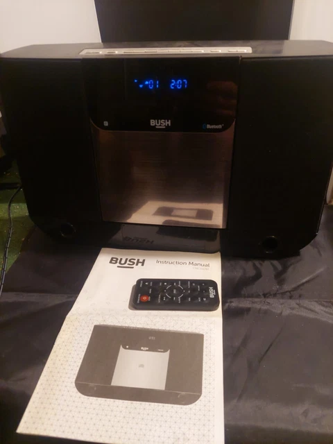 BUSH STEREO CMC1112BT CD Micro Player + Bluetooth • With Remote ...