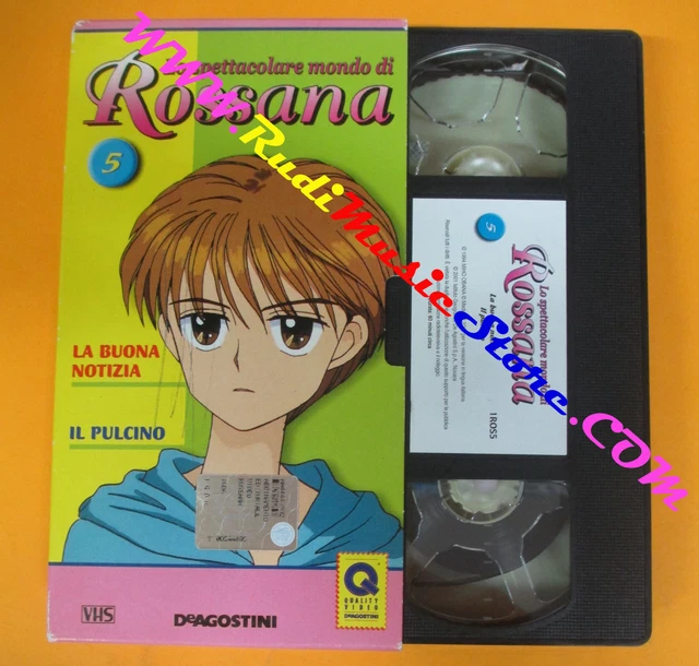 CARDBOARD VHS MOVIE THE SPECTACULAR WORLD OF ROSANA 5 DEAGOSTINI (F96 ...