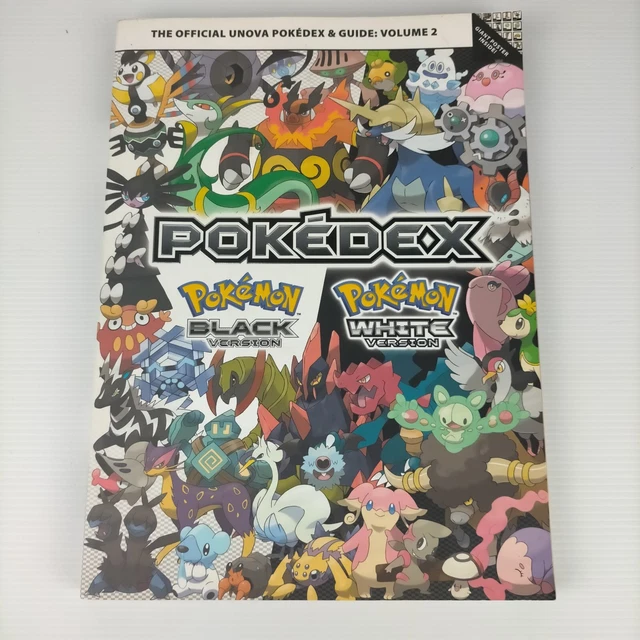 OFFICIAL UNOVA POKEDEX & Guide Vol 2 Pokemon Black & White 2011 $24.95 ...