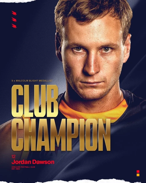 ADELAIDE CROWS CHAMPION afl football team PLAYER poster, CHAMPIONS, 2 ...