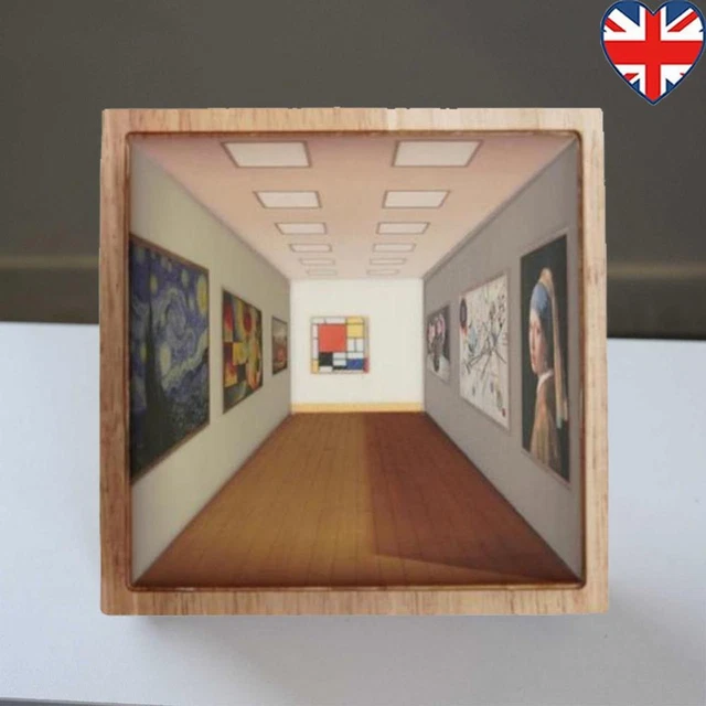 3D VISUAL NIGHT Light Touch Control for Living Rooms Bedrooms Study ...