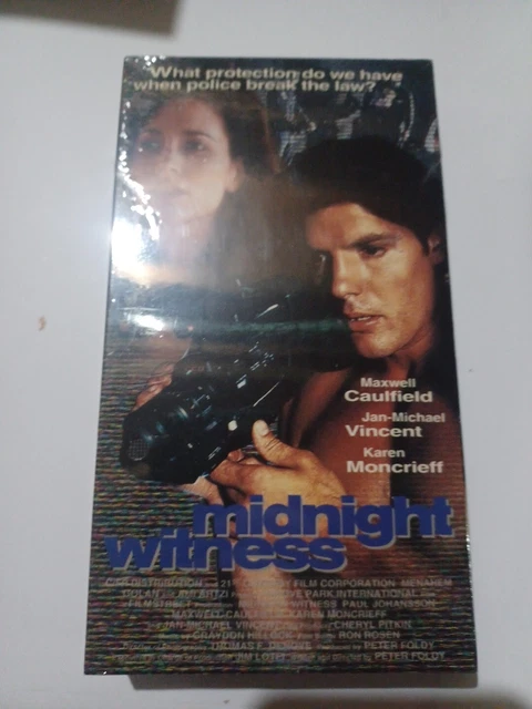 MIDNIGHT WITNESS VHS RARE OOP HTF $15.00 - PicClick CA