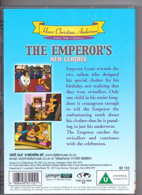 FAIRY TALE CLASSICS The Emperor's New Clothes HANS CHRISTIAN ANDERSEN ...