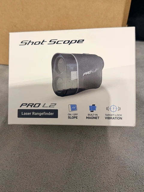 UNOPENED SHOT SCOPE Pro L2 Golf Laser Rangefinder £73.50 - PicClick UK