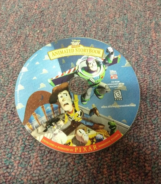 DISNEY'S TOY STORY Animated StoryBook (Windows/Mac 1998) CD-ROM - Jeu d ...