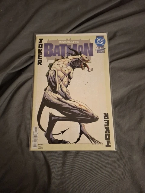 ABSOLUTE BATMAN #15 DC Comics 2025 Dragotta 1st Full App Absolute Joker ...