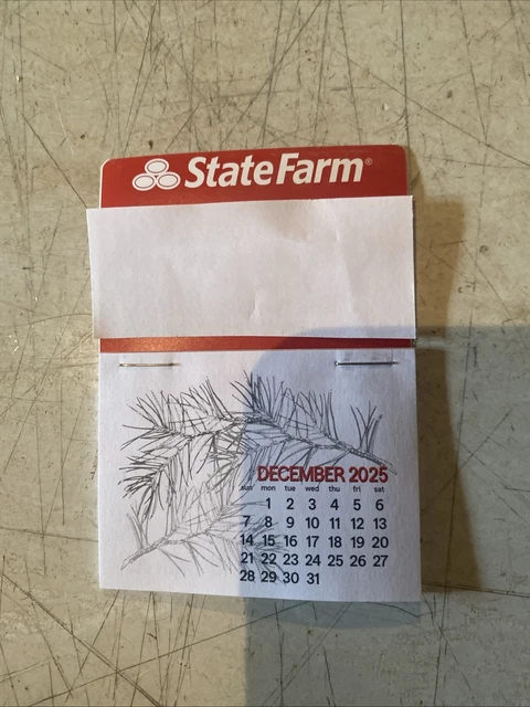 2026 MINI STICK on Calendars Small Peel and Stick Calendar Adhesive ...