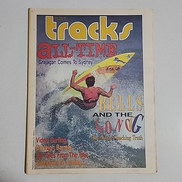 TRACKS - VINTAGE Australian Surfing Newspaper Magazine May 1988 $39.99 ...