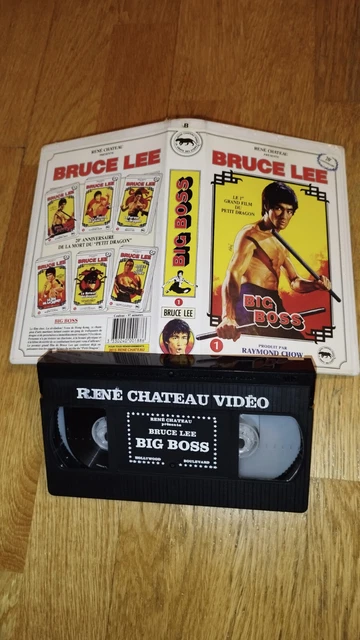 VHS BIG BOSS Bruce Lee Rene Chateau 20e anniversaire k7 cassette video ...