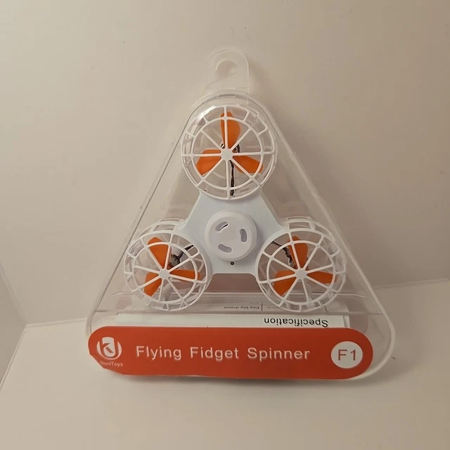 FLYING FIDGET SPINNER Gyroscop Stress Relief Gift Kids Tiny Toy ...