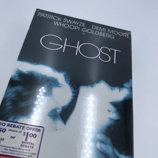 GHOST VHS PATRICK Swayze Demi Moore 1990 Brand New Factory Sealed ...
