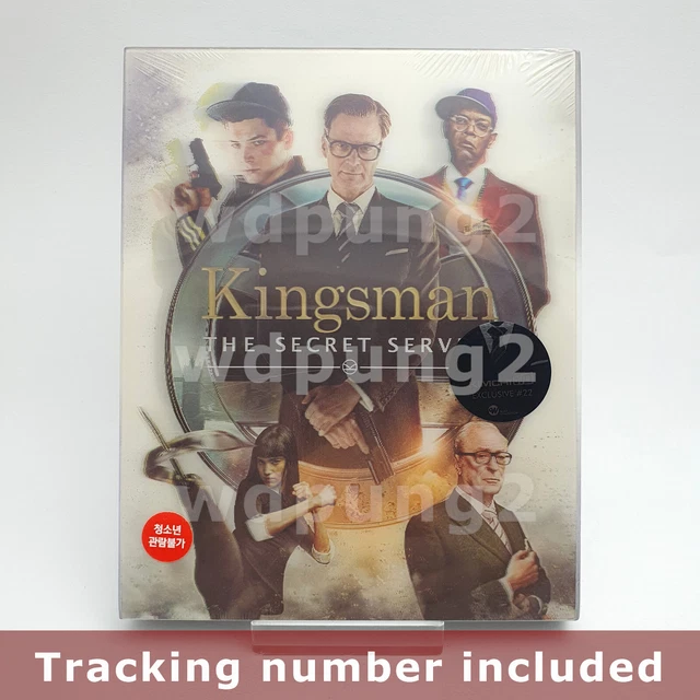 KINGSMAN: THE SECRET Service BLU-RAY Steelbook - Lenticolare ...
