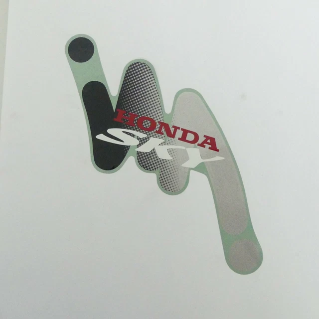 ORIGINAL HONDA SKY Aufkleber Sticker Schriftzug Emblem Decal ...