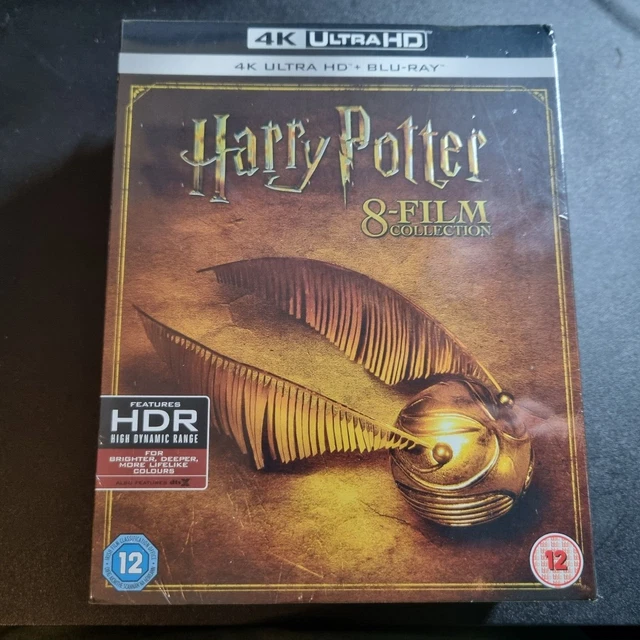 HARRY POTTER COMPLETE 8-Film Collection 4K Ultra HD + Blu-ray - New ...