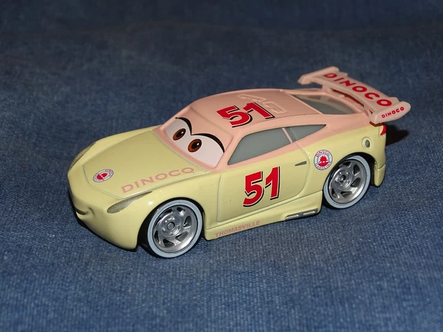 RARE CUSTOM DISNEY Pixar Cars 3 Dinoco Cruz Ramirez Thomasville Racing ...