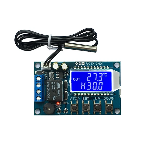 XY-T01 DIGITAL HIGH Precision Thermostat Heating Temperature Controller ...