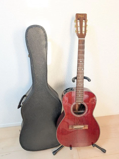 GUITARE ÉLECTRIQUE ACOUSTIQUE Takamine PT-406 Hawaiian Koa Parlor MIJ ...