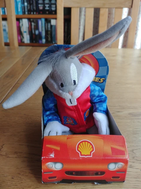 1999 COLLECTABLE SHELL Warner Bros Looney Tunes Bugs Bunny Soft Toy £9. ...