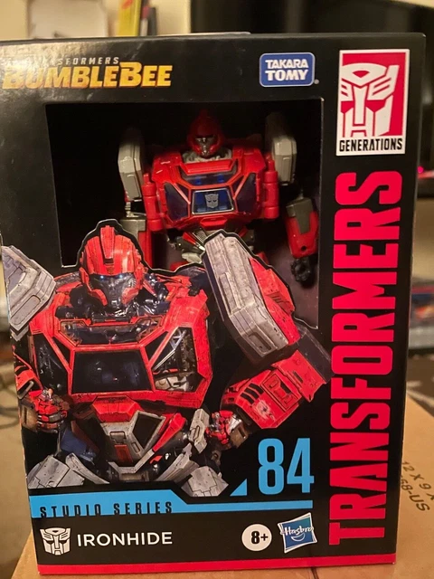 HASBRO TRANSFORMERS STUDIO Series 84 Deluxe Bumblebee Autobot IRONHIDE ...
