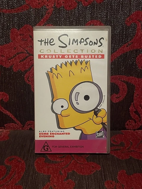 THE SIMPSONS COLLECTION- Krusty Gets Busted - VHS $35.00 - PicClick AU