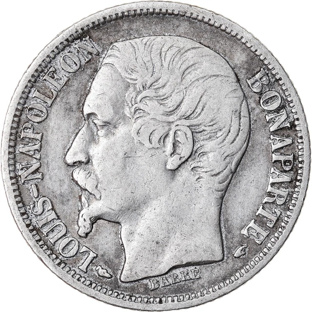 MÜNZE, FRANKREICH, NAPOLEON III, Napoléon III, Franc, 1852, Paris, SS ...