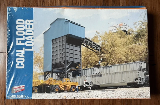WALTHERS CORNERSTONE 933-3051 HO Scale Coal Flood Loader Structure Kit ...