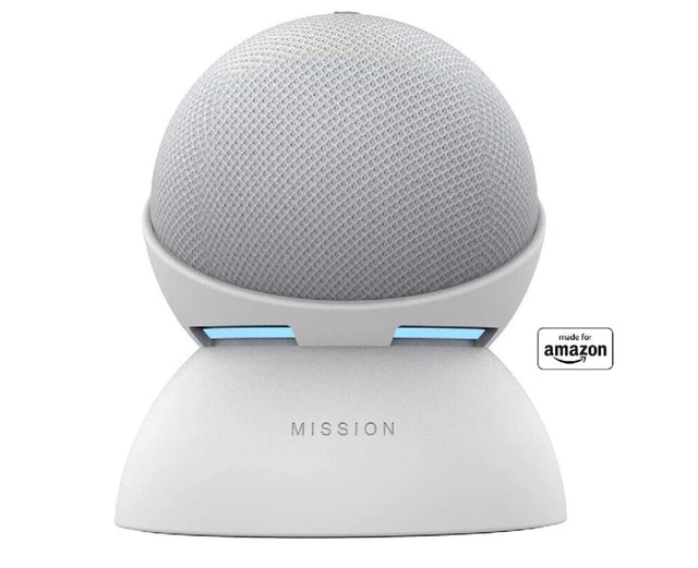 BASE BATTERIA MISSION compatibile con Amazon Echo Dot 4a generazione bianco EUR 32,50 - PicClick IT