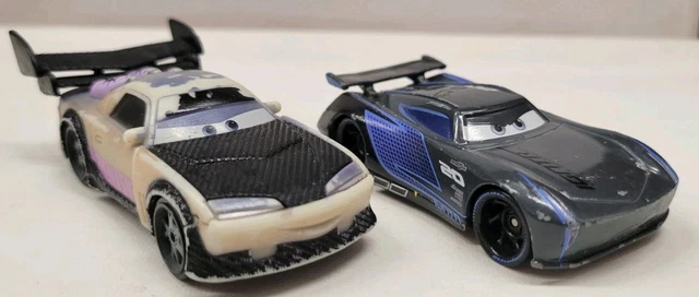 MATTEL DISNEY PIXAR Cars Boost Bad Boy 1:55 Scale Rare Purple & Jackson ...