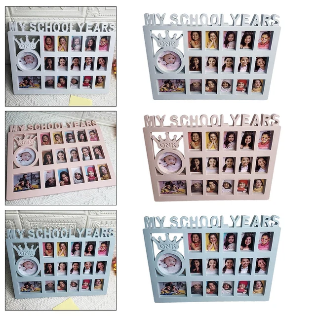SCHOOL DAYS GRADUATION Frame School Years Photo Collage for Students ...