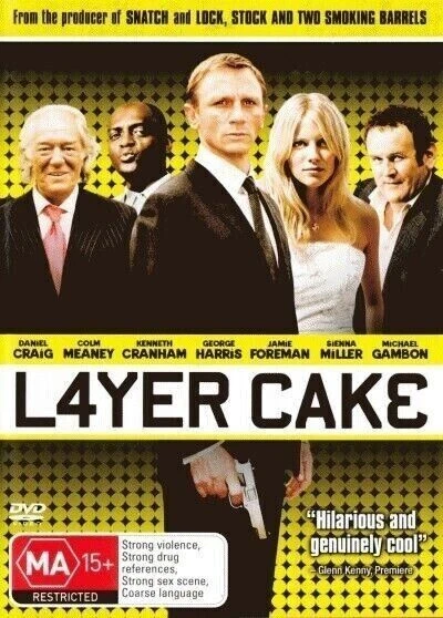 L4YER CAKE, LAYER Cake Dvd - Daniel Craig, Colm Meaney, Kenneth Cranham ...