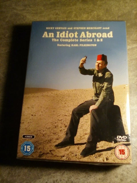 NEW AN IDIOT Abroad DVD Complete Series 1 & 2 Box Set New Sealed (2011 ...